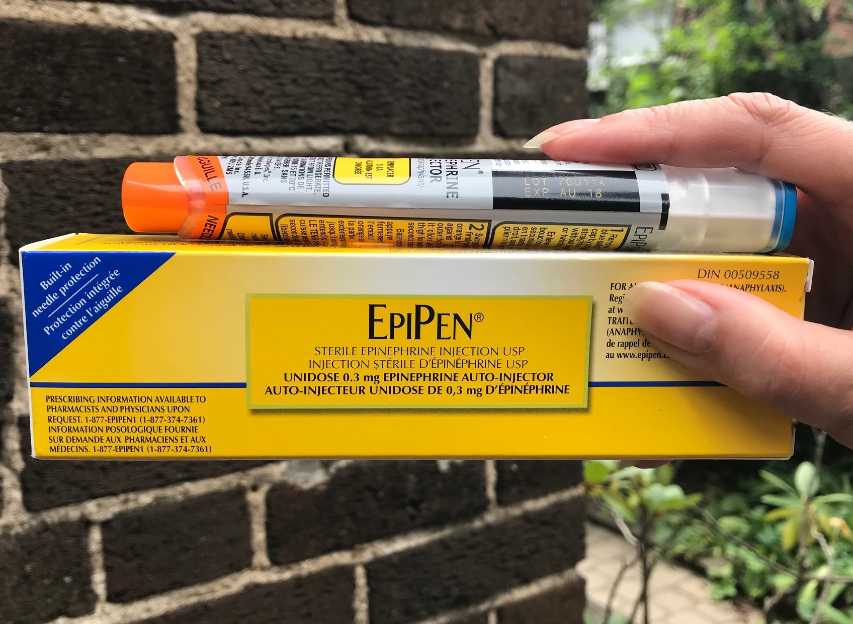 Epinephrine Supply in Canada for Back to School 2019