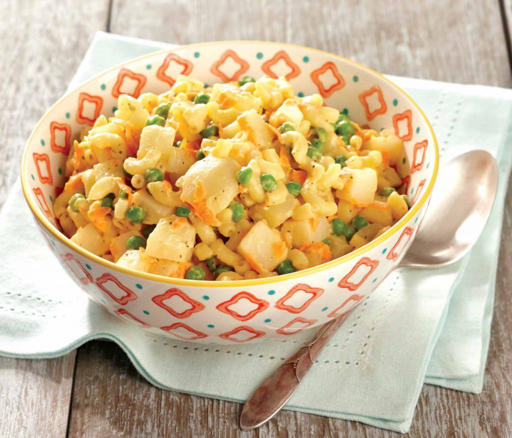 Hawaiian Potato-Macaroni Salad: Dairy-Free, Egg-Free, Gluten-Free