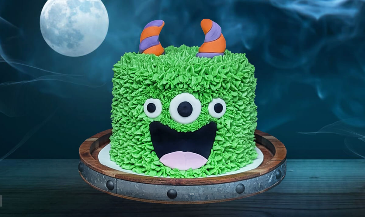 Furry Monster Chocolate Cake for Allergy-Friendly Halloween - Allergic ...